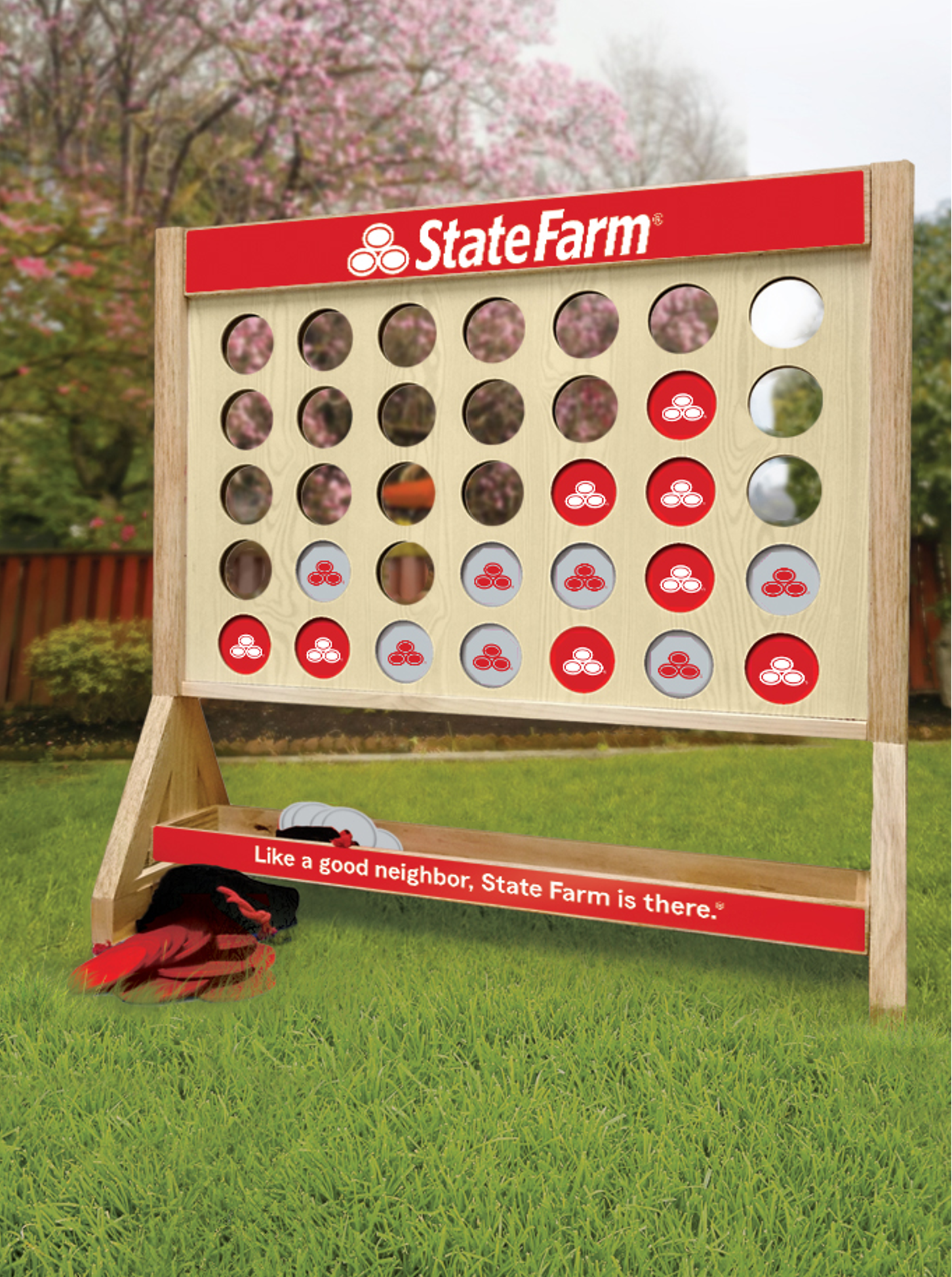 Giant Fast Four – State Farm - Wallace Graphics