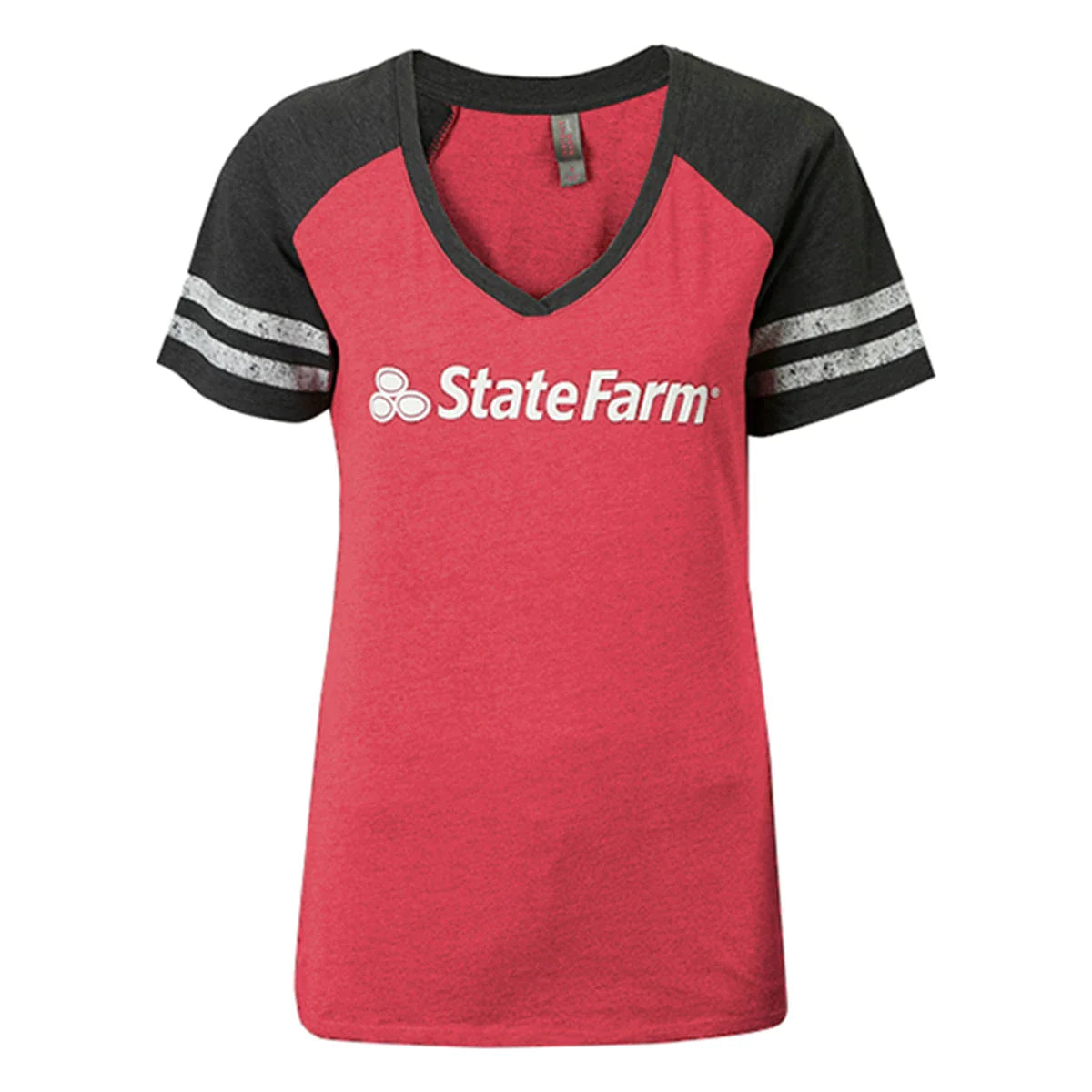 Women's Game Day V-Neck T-Shirt – State Farm - Wallace Graphics