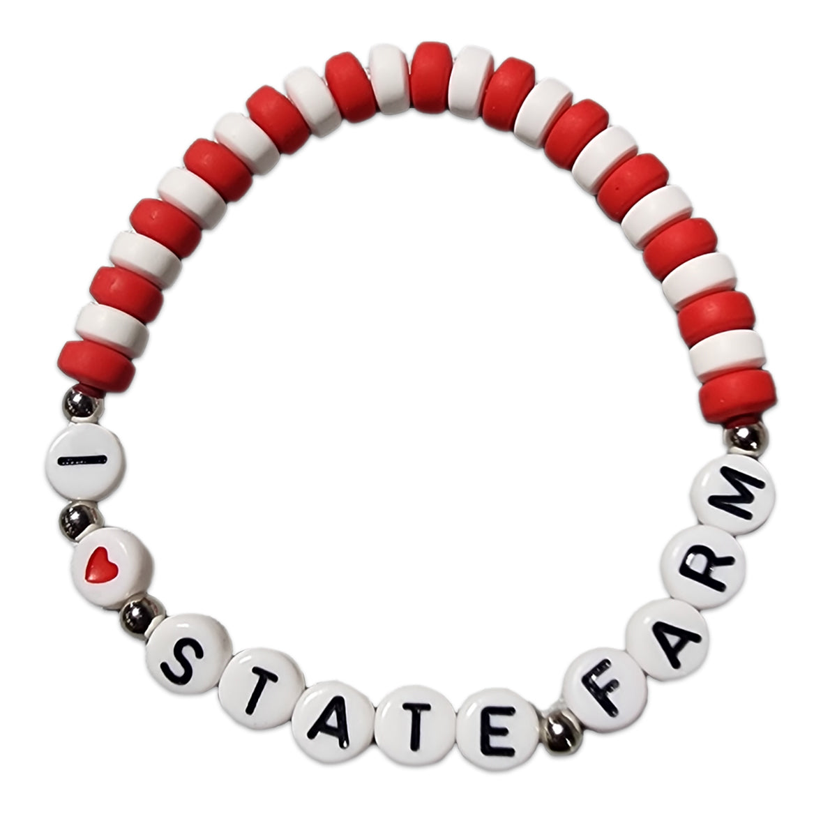 I Love State Farm Friendship Bracelet – State Farm - Wallace Graphics